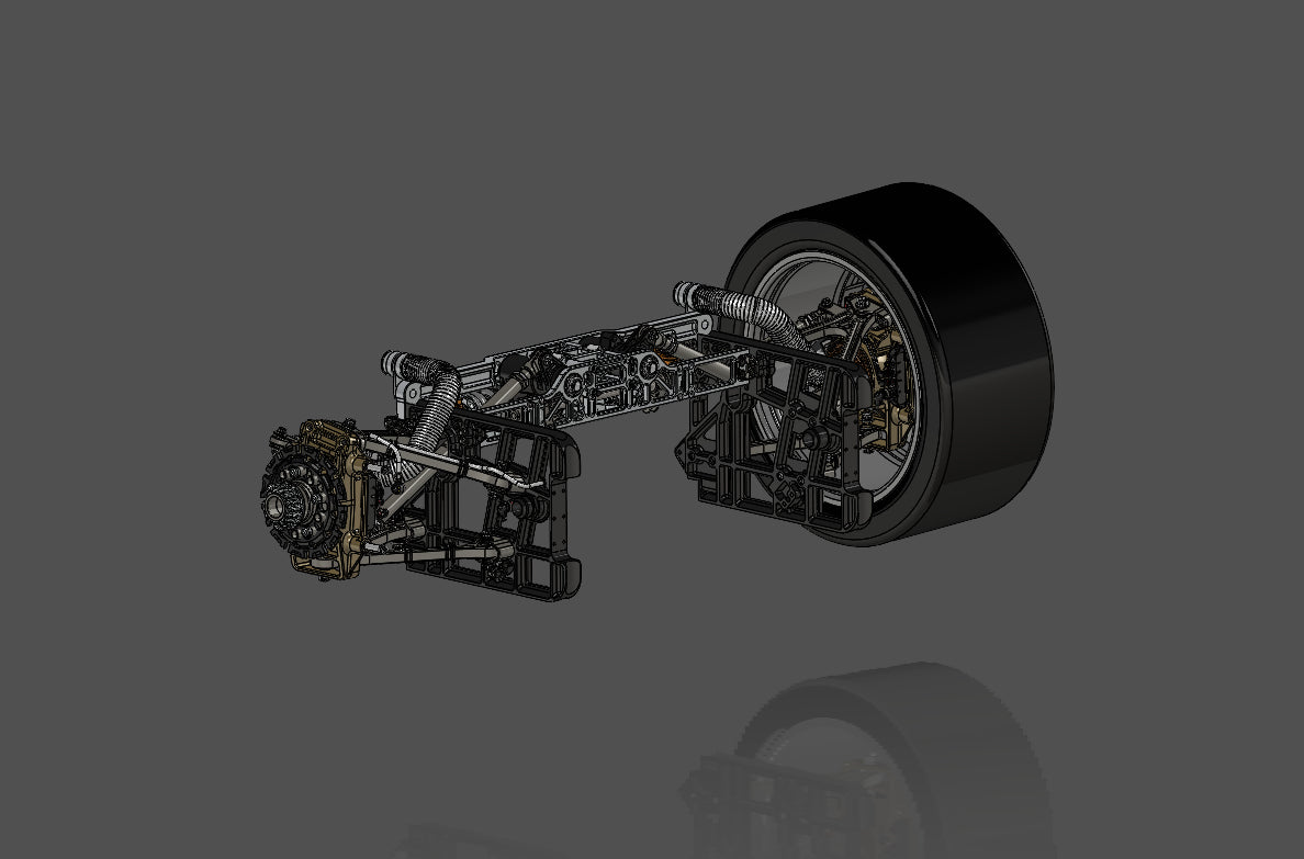 Front Pushrod Suspension CAD – VXE Motorsport Engineering
